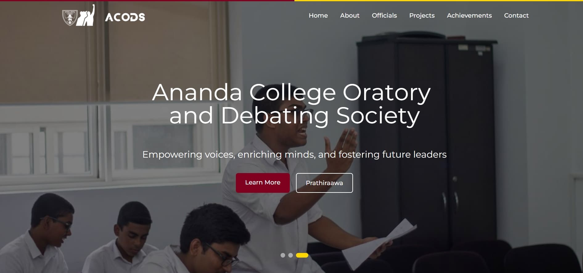 ACODS - Ananda College Oratory and Debating Society